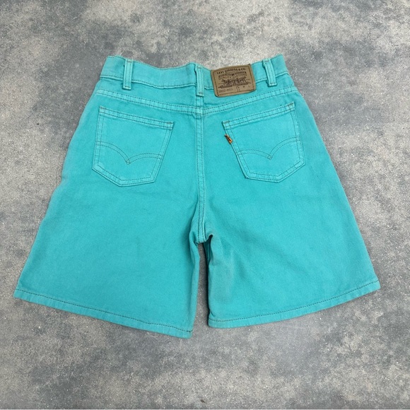 Levi's | Shorts | Vintage Levis 452 Orange Tab High Rise Denim Jean ...